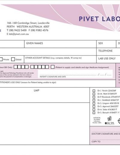 Medical Forms - DX Print Group
